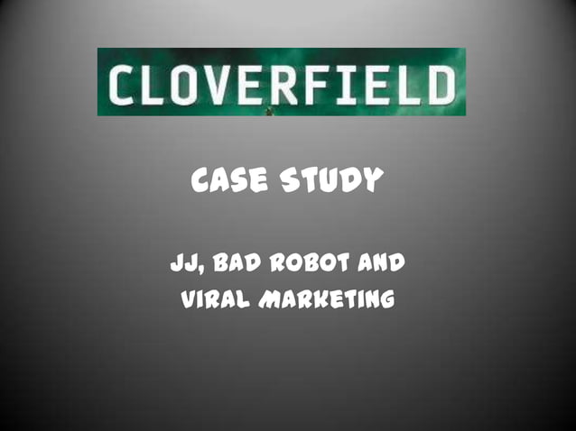 Clover case study | PPTX | Television | Entertainment