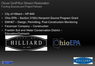 Clover Groff Run Stream Restoration | PPTX