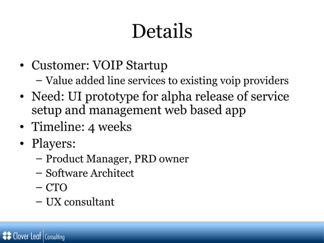 UX Iteration Planning | PPT
