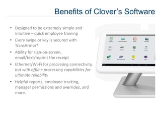 Best New Low Cost Android Tablet POS System; The Clover Station | PPT