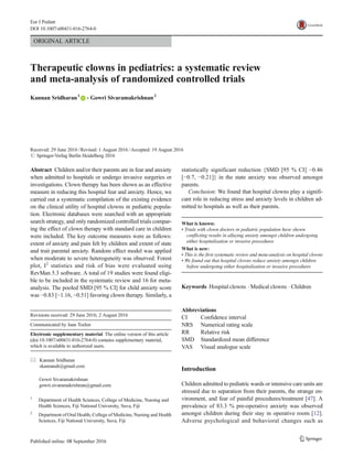 Clown | PDF | Mental Health | Diseases and Conditions