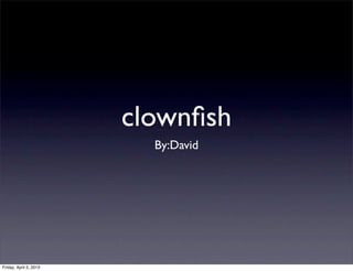 Clownfish | PPT