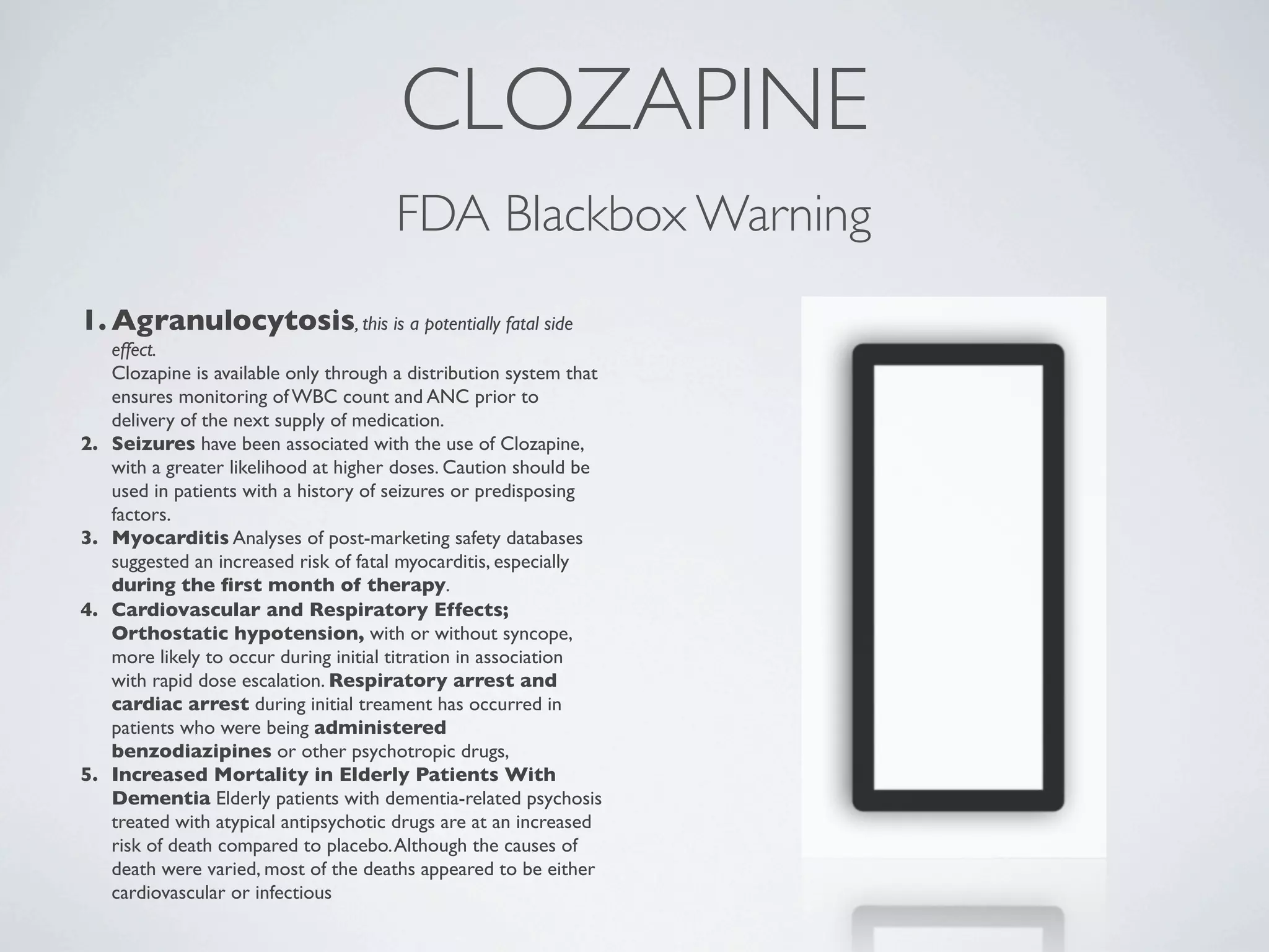 Clozapine | KEY