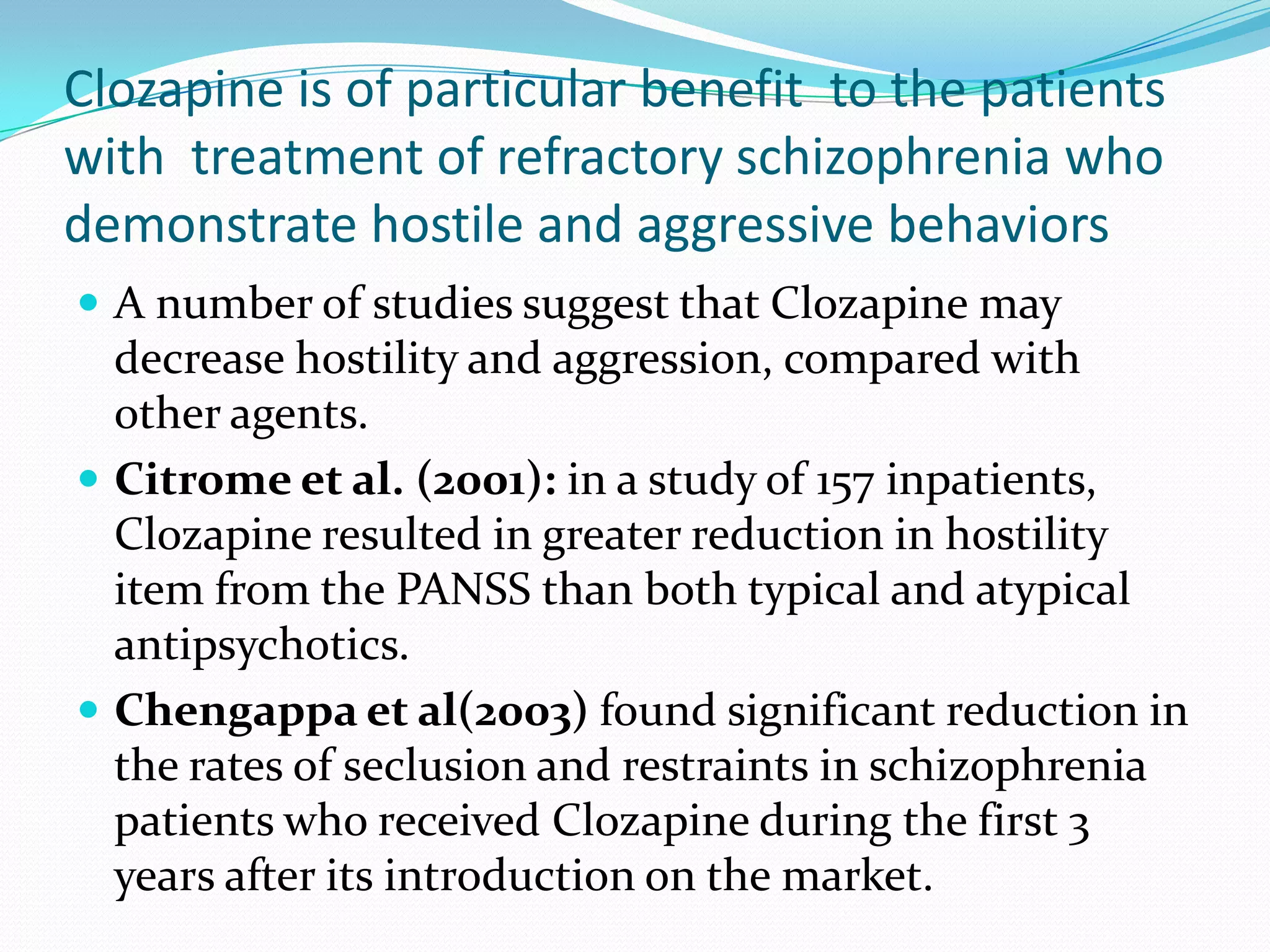 Clozaril | PPTX