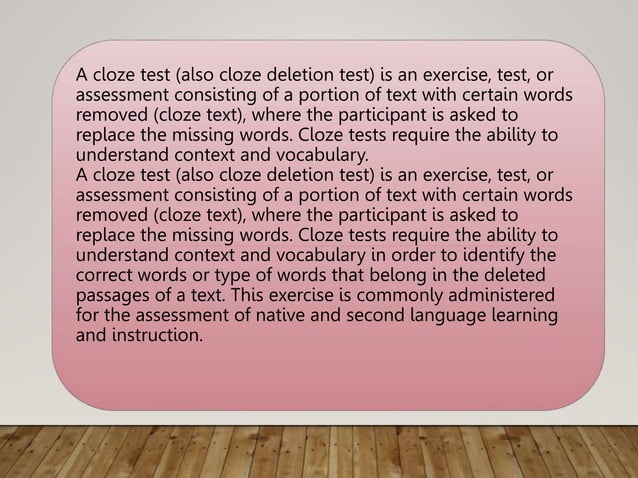 CLOZE TEST.pptx