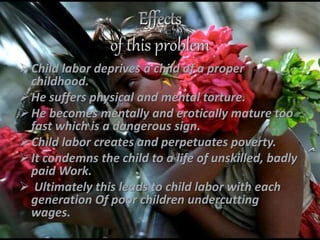 Child Labor Problem in Bangladesh | PPTX