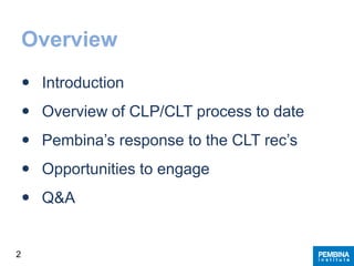 Slides: Webinar: What to know about B.C.’s Climate Leadership Plan ...