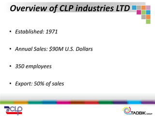 Clp general presentation | PPTX