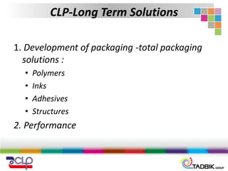 Clp general presentation | PPTX