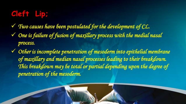 CLEFT LIP AND PALATE IN ORTHODONTICS.pptx