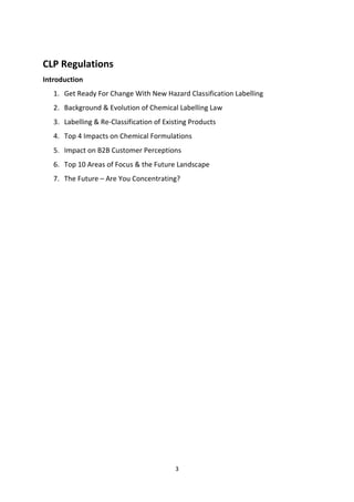 CLP Regulations eBook | PDF