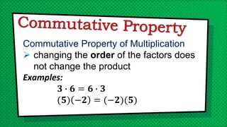 Properties of Real Numbers and Equality - Mathematics 8 (3rd Quarter ...