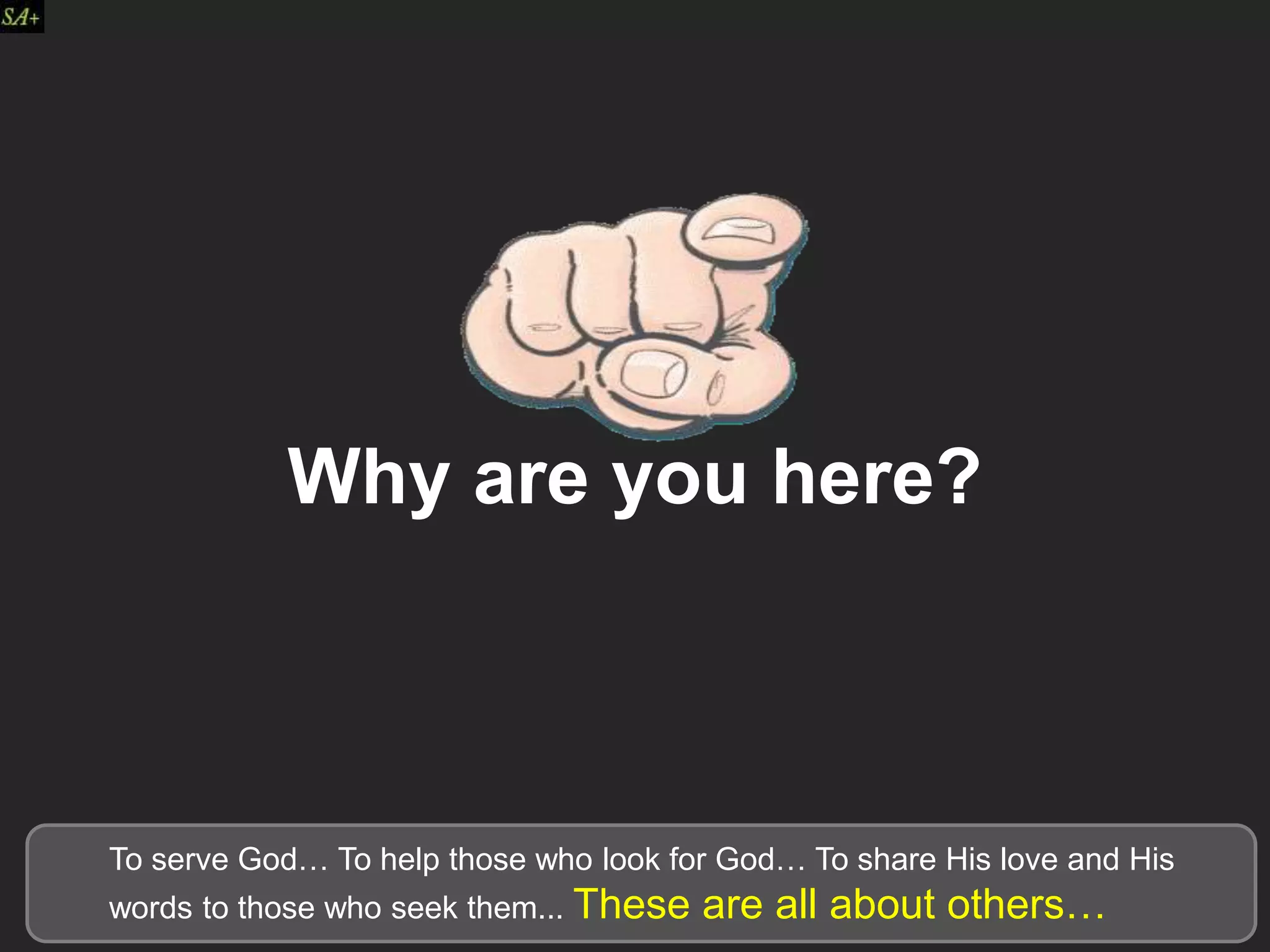 CFC CLP Training Talk No. 1 | PPTX