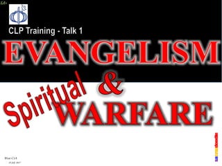 CFC CLP Training Talk No. 1 | PPTX