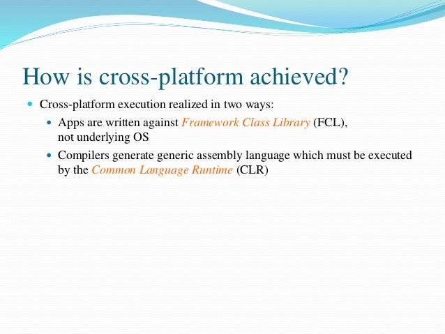 C Common Language Runtime CLR c-common-language-runtime-clr