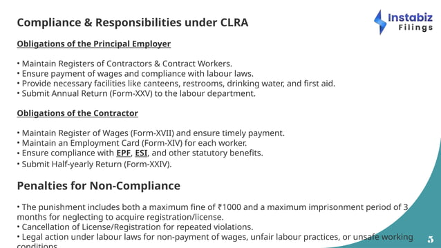 Step-by-Step Guide to CLRA Registration Process | PPTX