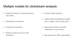 Clickstream analytics with Markov Chains | PPT