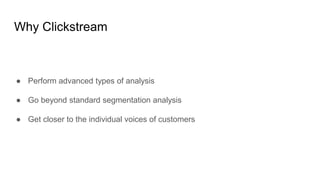 Clickstream analytics with Markov Chains | PPT