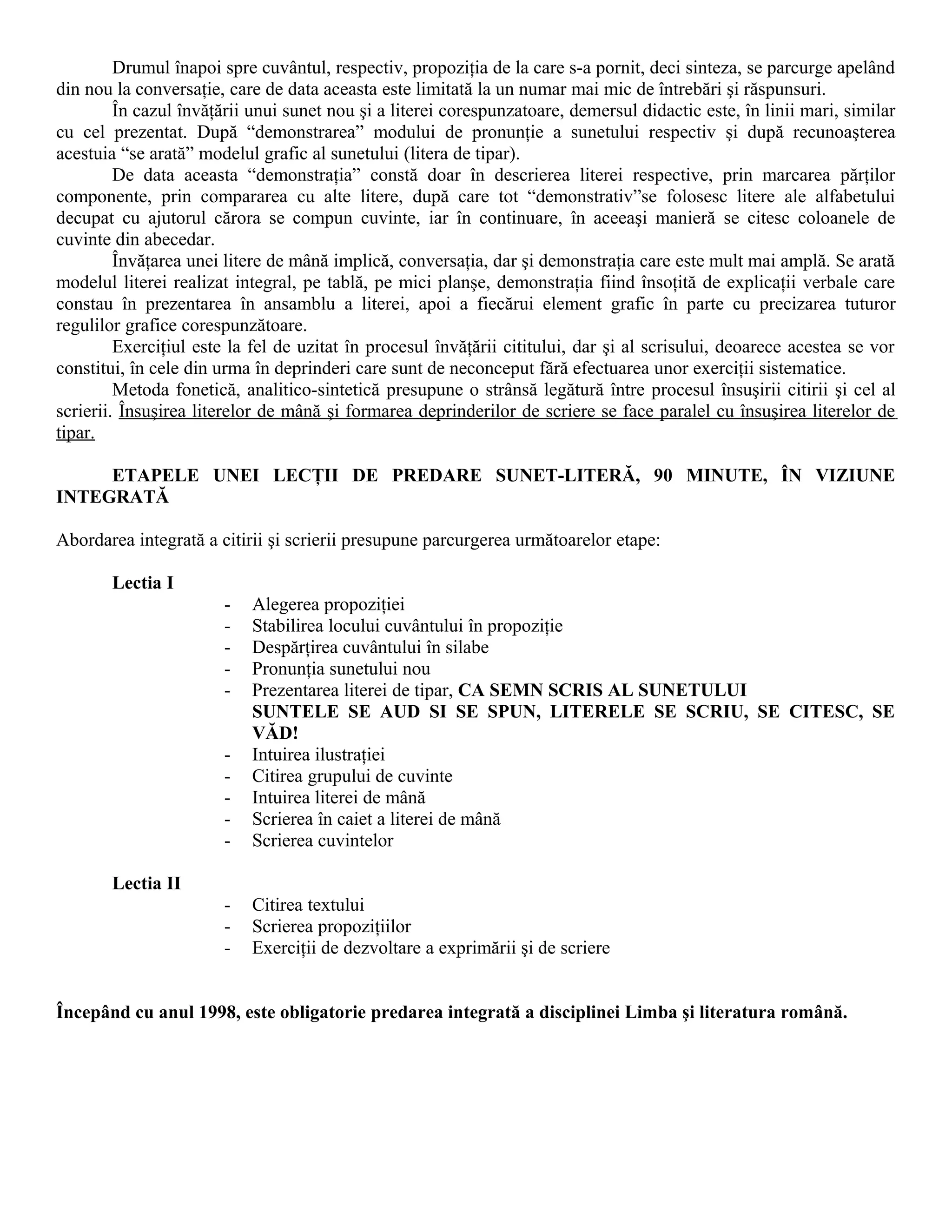 Cls 1 metoda fonetica-analitico_sintetica | DOC