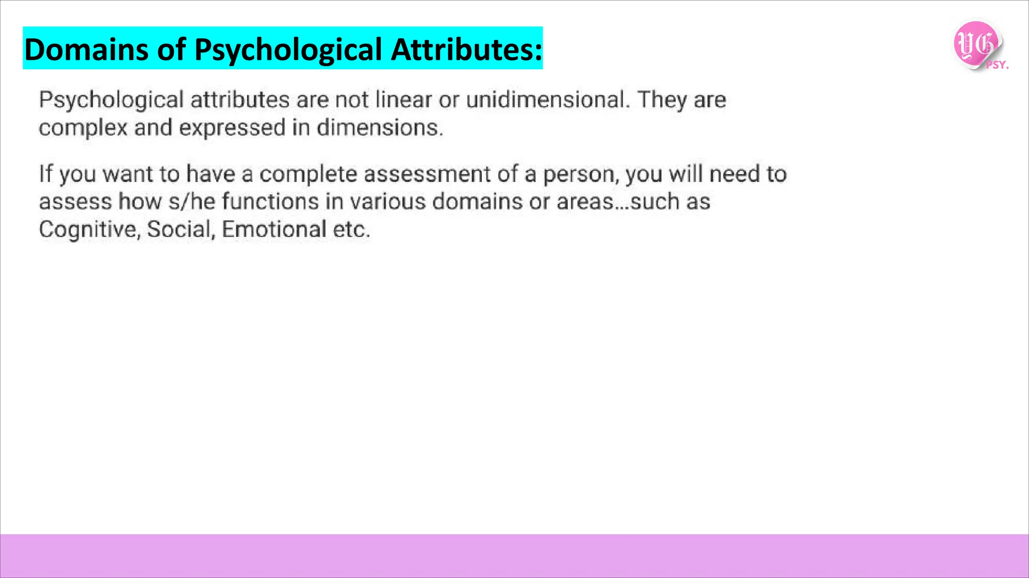 CLS 12- PSYCHOLOGY CH 01 - Variations in Psychological Attributes | PDF