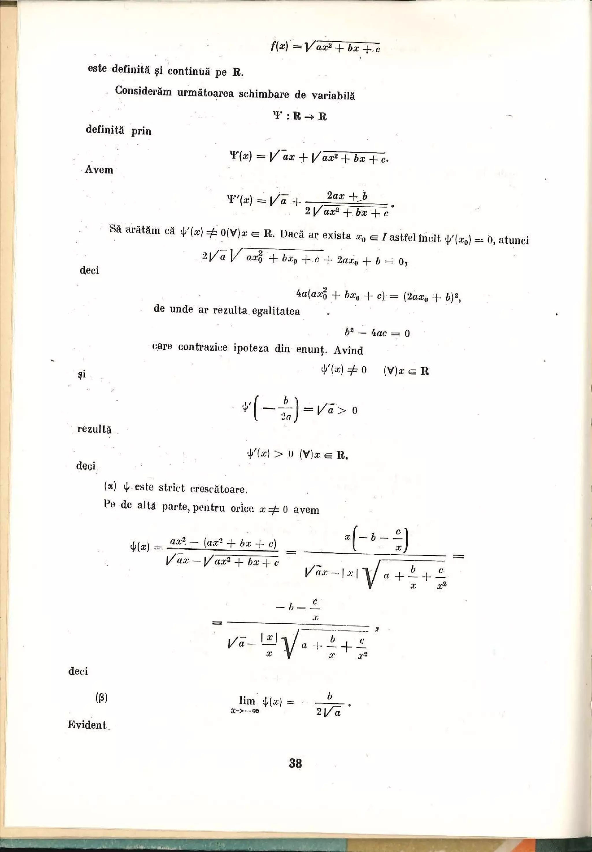 Cls 12 manual_analiza_matematica_xii_1990 | PDF