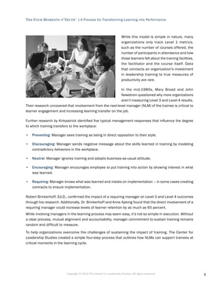 The Four Moments of Truth | PDF