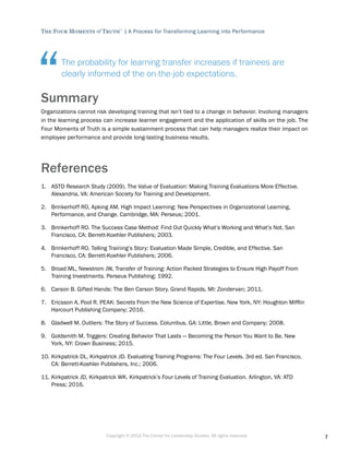 The Four Moments of Truth | PDF