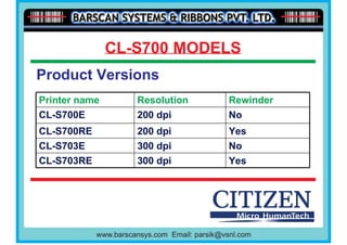 CL-S 700 CL-S 703 | PDF