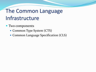 C# Common Type System & Common Language Specification | PPTX