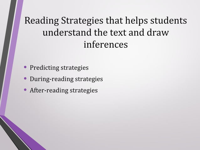 Teaching To Find Main Idea and Inference | PPT