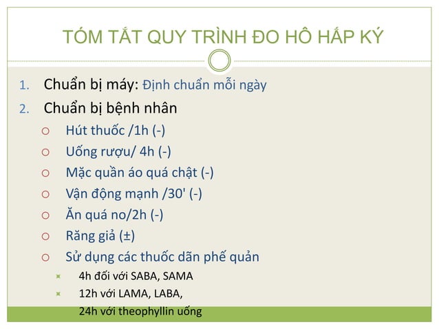 thăm dò chức năng hô hấp - hô hấp ký | PDF