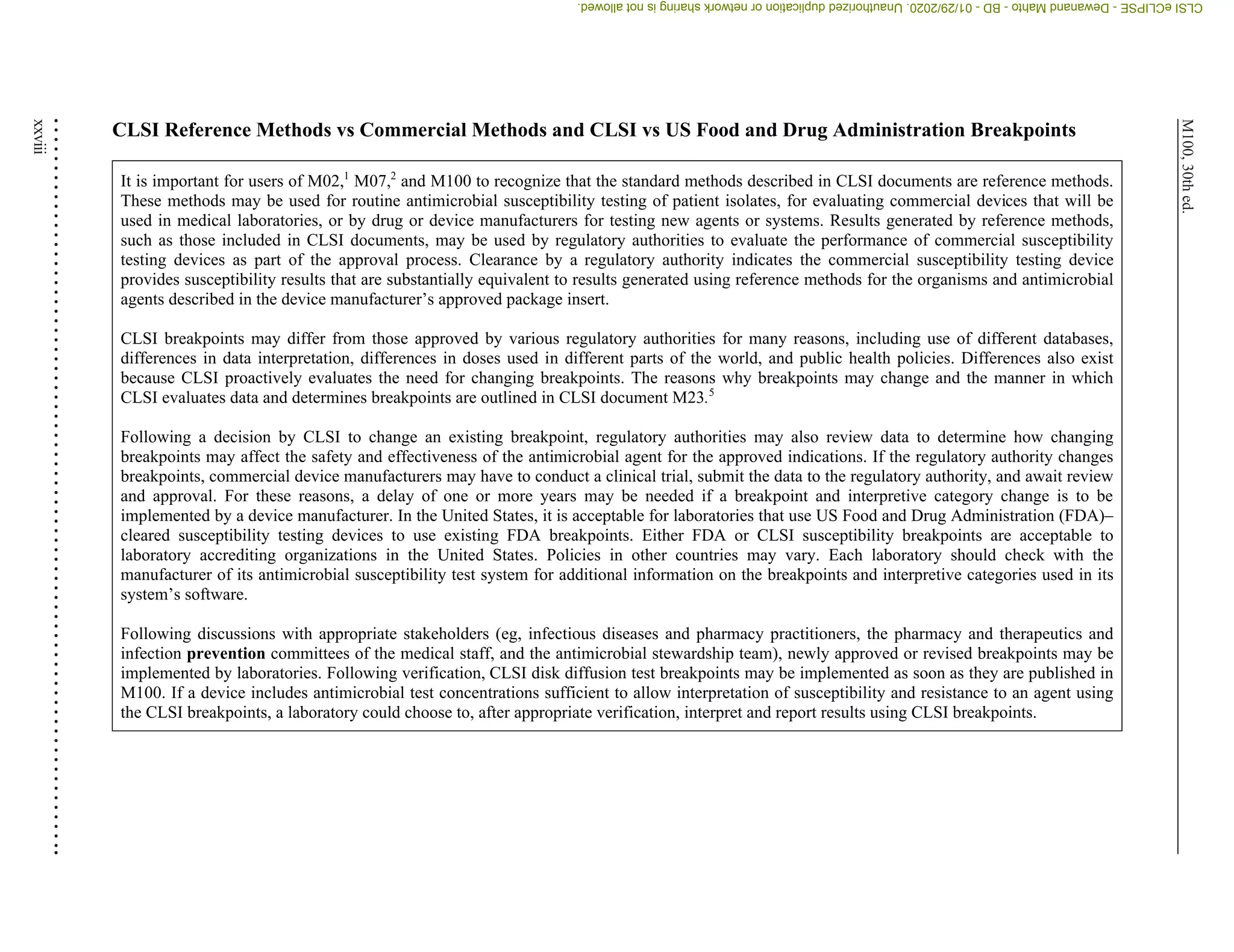 CLSI 2020.pdf | Infectious Diseases | Diseases and Conditions