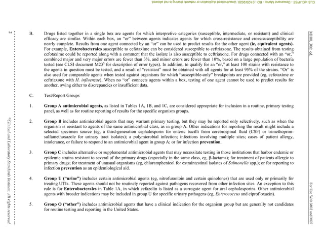 CLSI 2020.pdf | Infectious Diseases | Diseases and Conditions