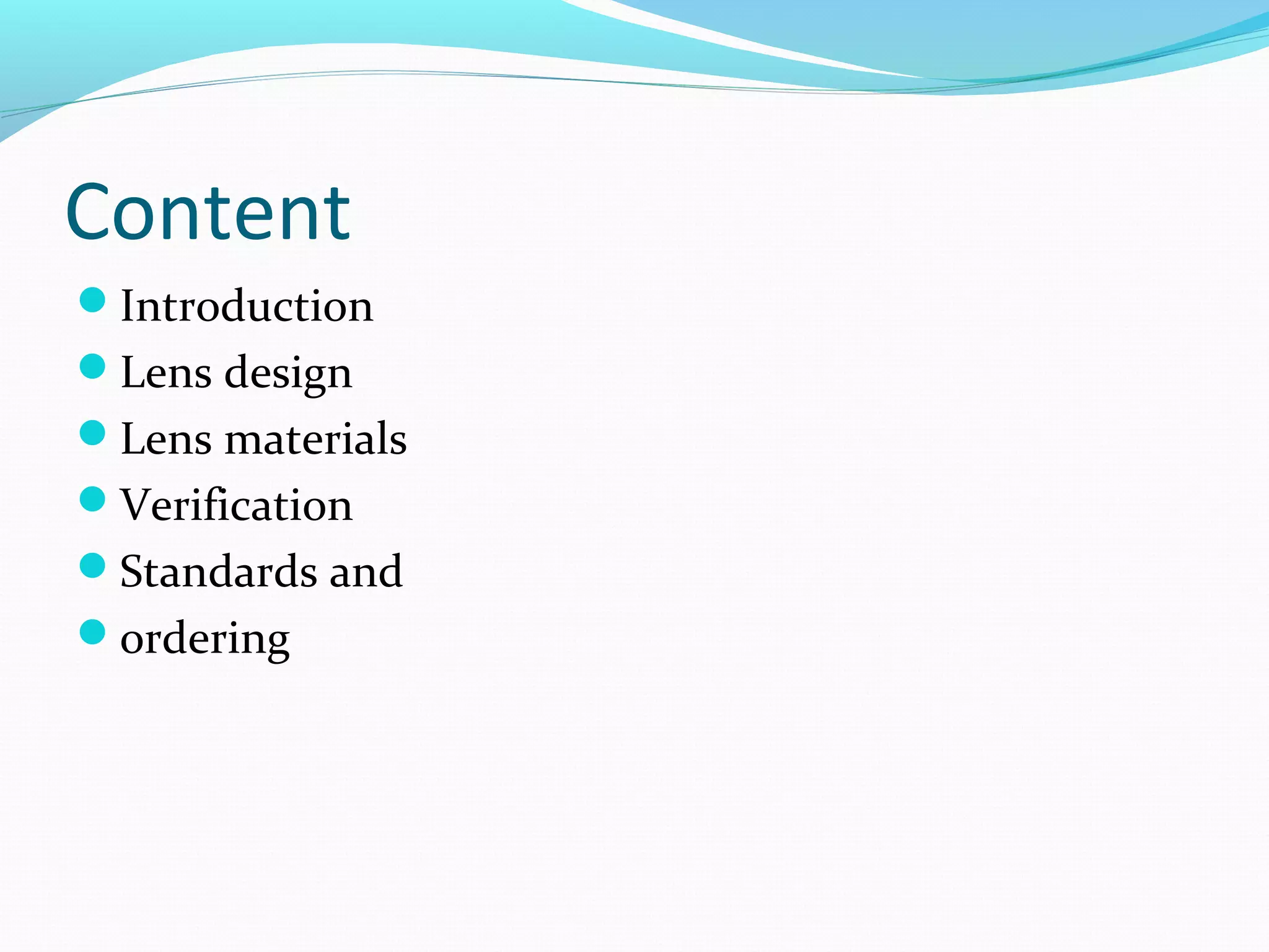 contact lens material | PPT