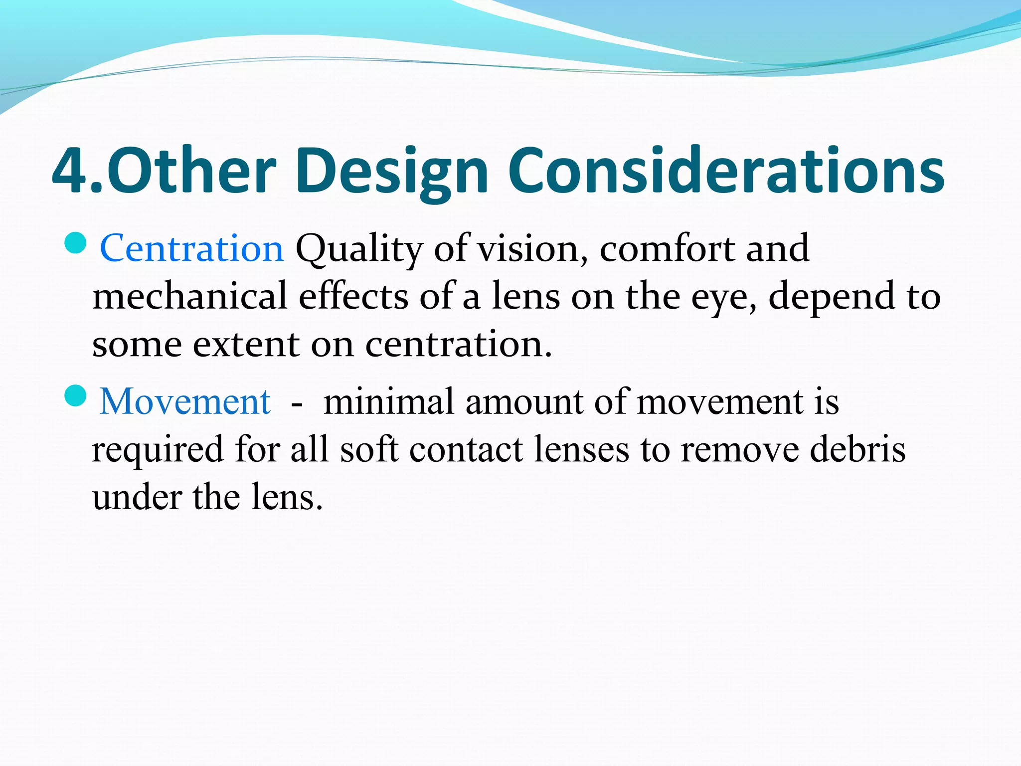 contact lens material | PPT