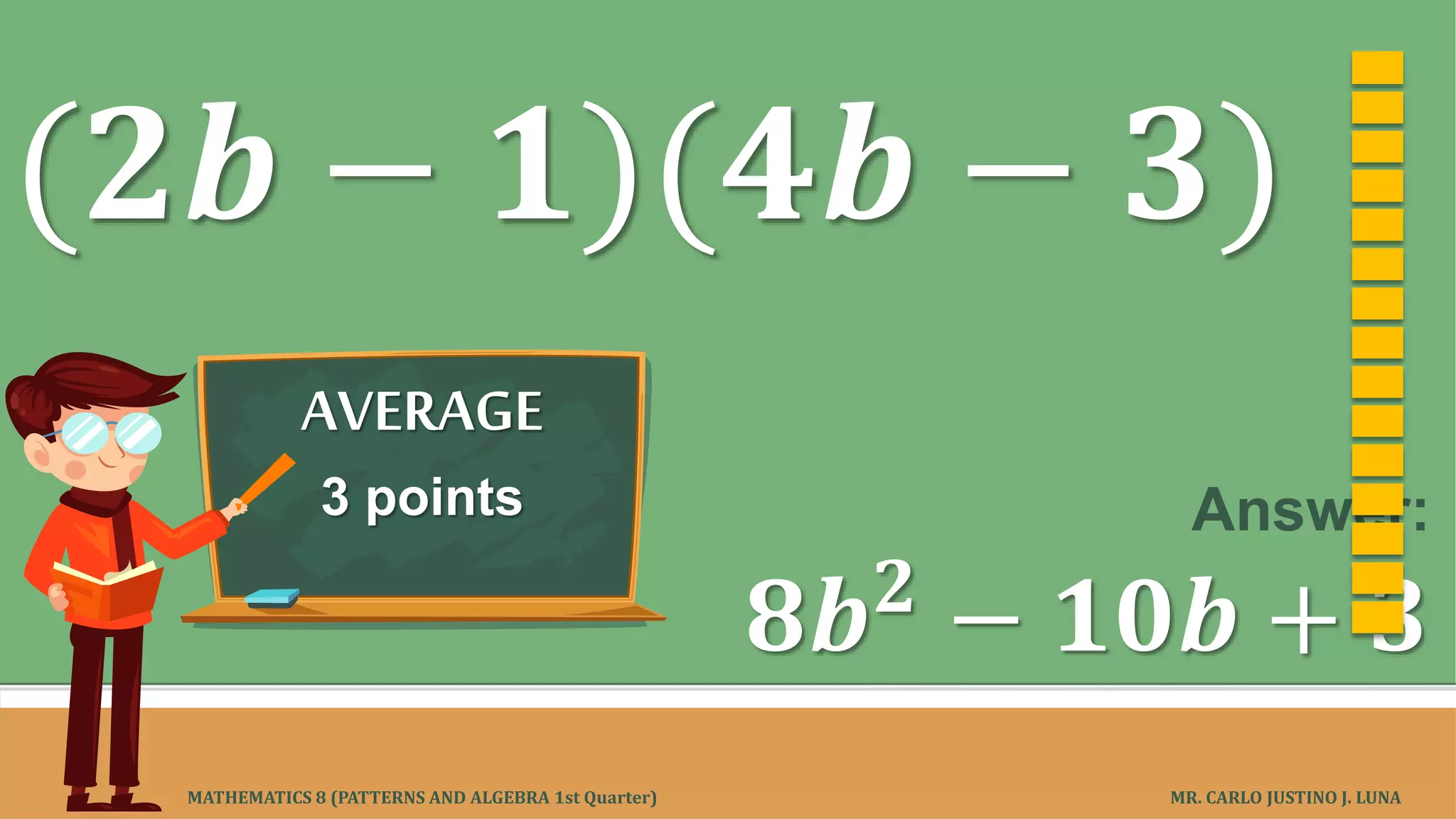 Product of Two Binomials (FOIL Method) | PPSX