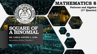Square of a Binomial (Special Products) | PPSX