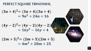 Square of a Binomial (Special Products) | PPSX