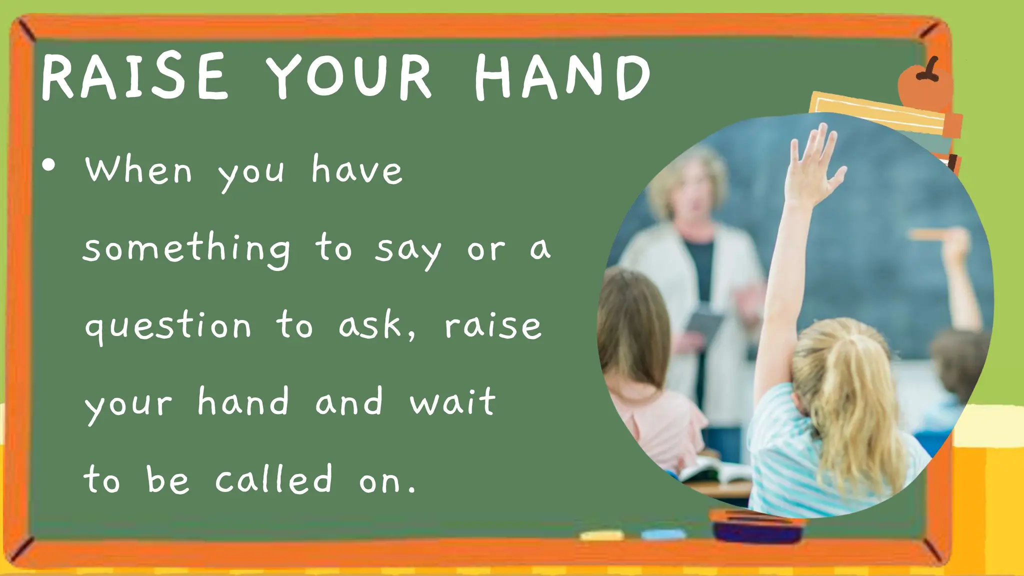 classroom orientation/ back to school... | PPTX