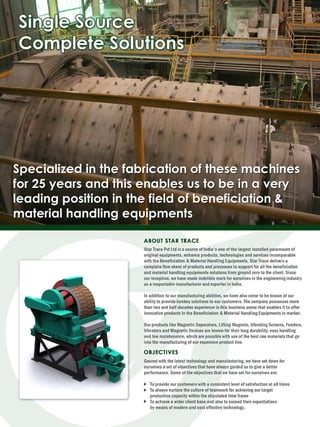 Star Trace Pvt. Ltd., Chennai, Industrial Separators & Magnetic ...