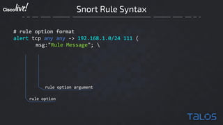 Introduction to Snort Rule Writing | PDF
