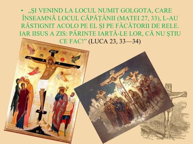 prezentare patimile domnului educatie proiect didactic | PPT