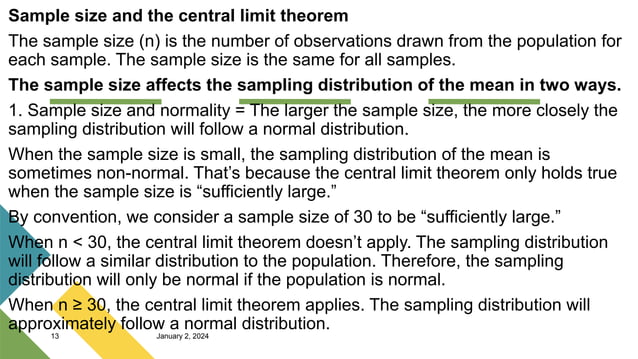 CLT.pptxCentral Limit Theorem Math In The Modern World | PPT