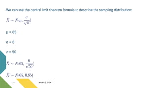 CLT.pptxCentral Limit Theorem Math In The Modern World | PPTX