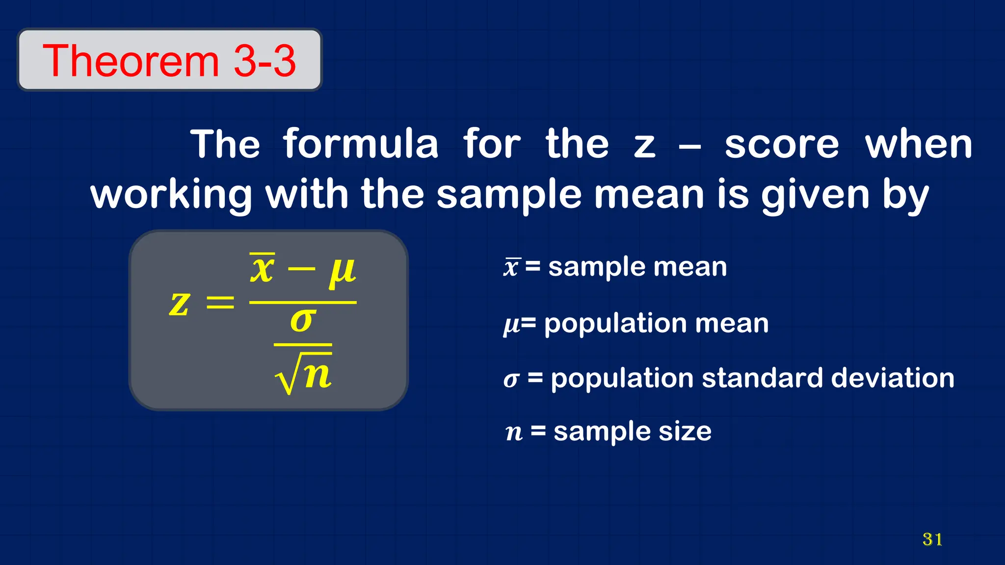 CENTRAL LIMIT THEOREM- STATISTICS AND PROBABILITY | PPTX