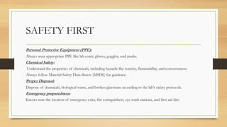 Clinical laboratory technology- Basic laboratory principles | PDF