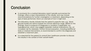Clinical laboratory technology - codes of conduct for medical ...