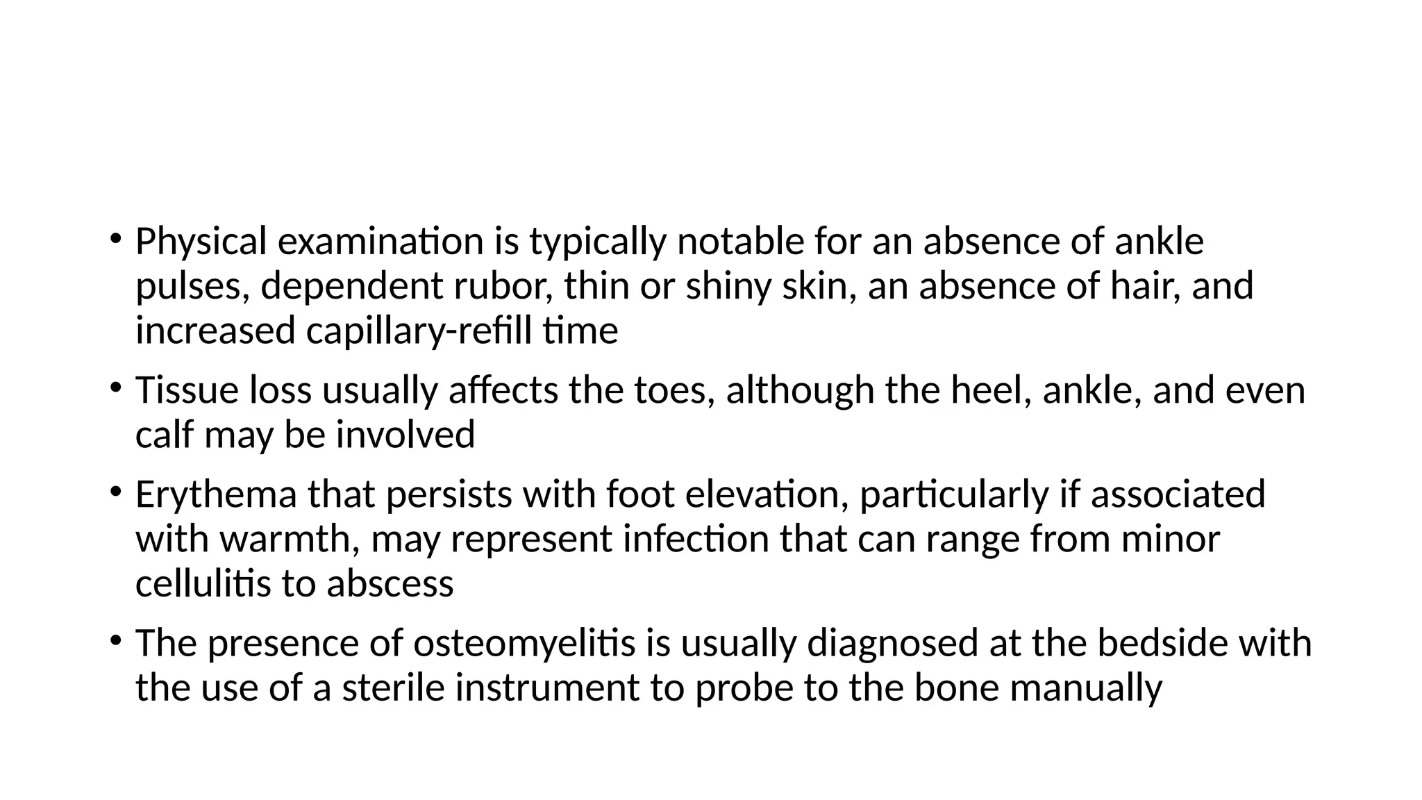 Chronic limb threatening ischemia for medical | PPTX