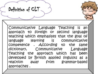 communicative language teaching | PPT