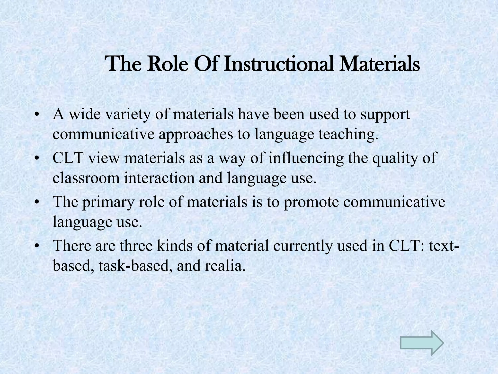 Communicative Language Teaching | PPTX
